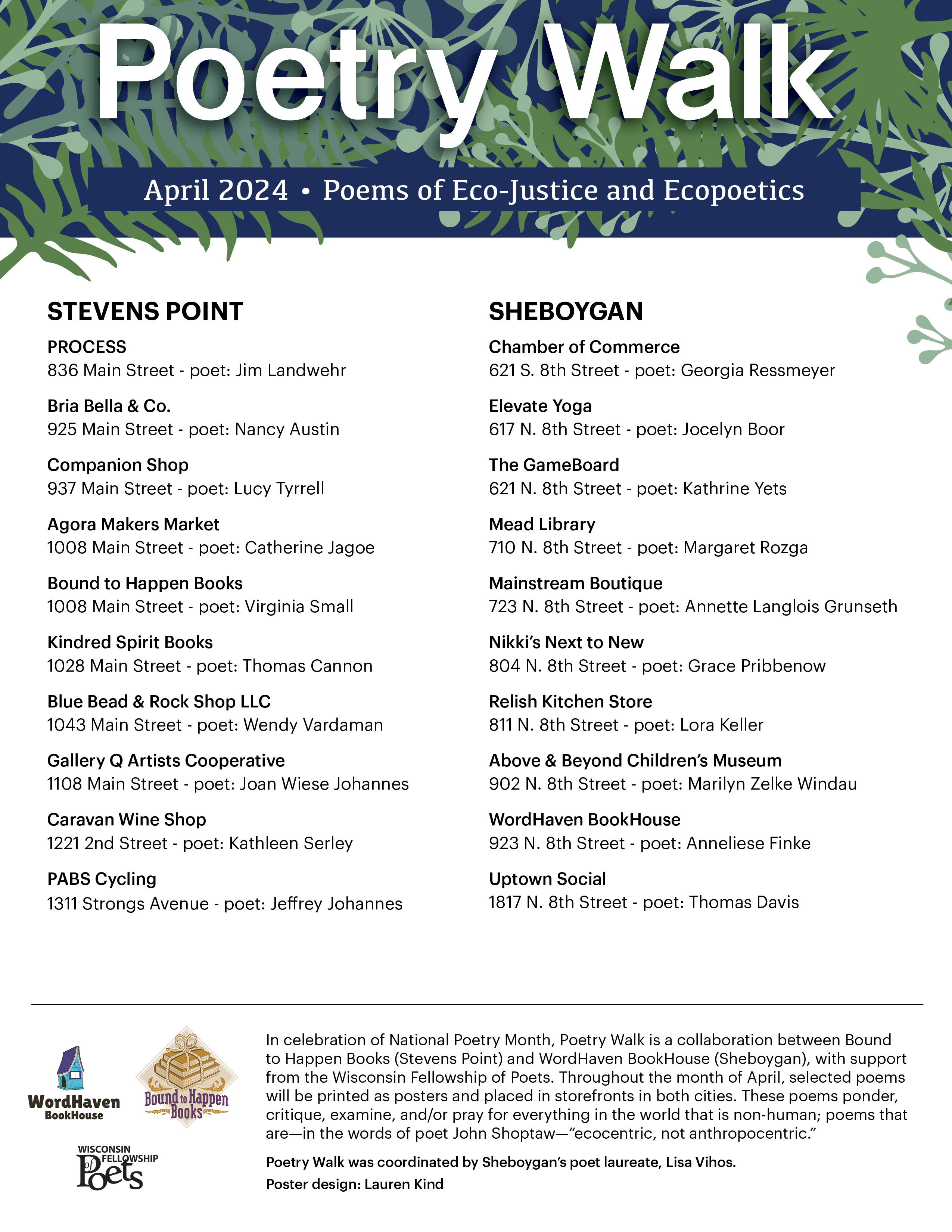 Publications – Anneliese Finke's Poetry